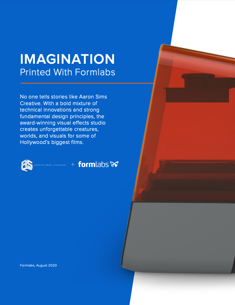 Whitepaper - Formlabs - Aaron Sims | 3Dmensionals