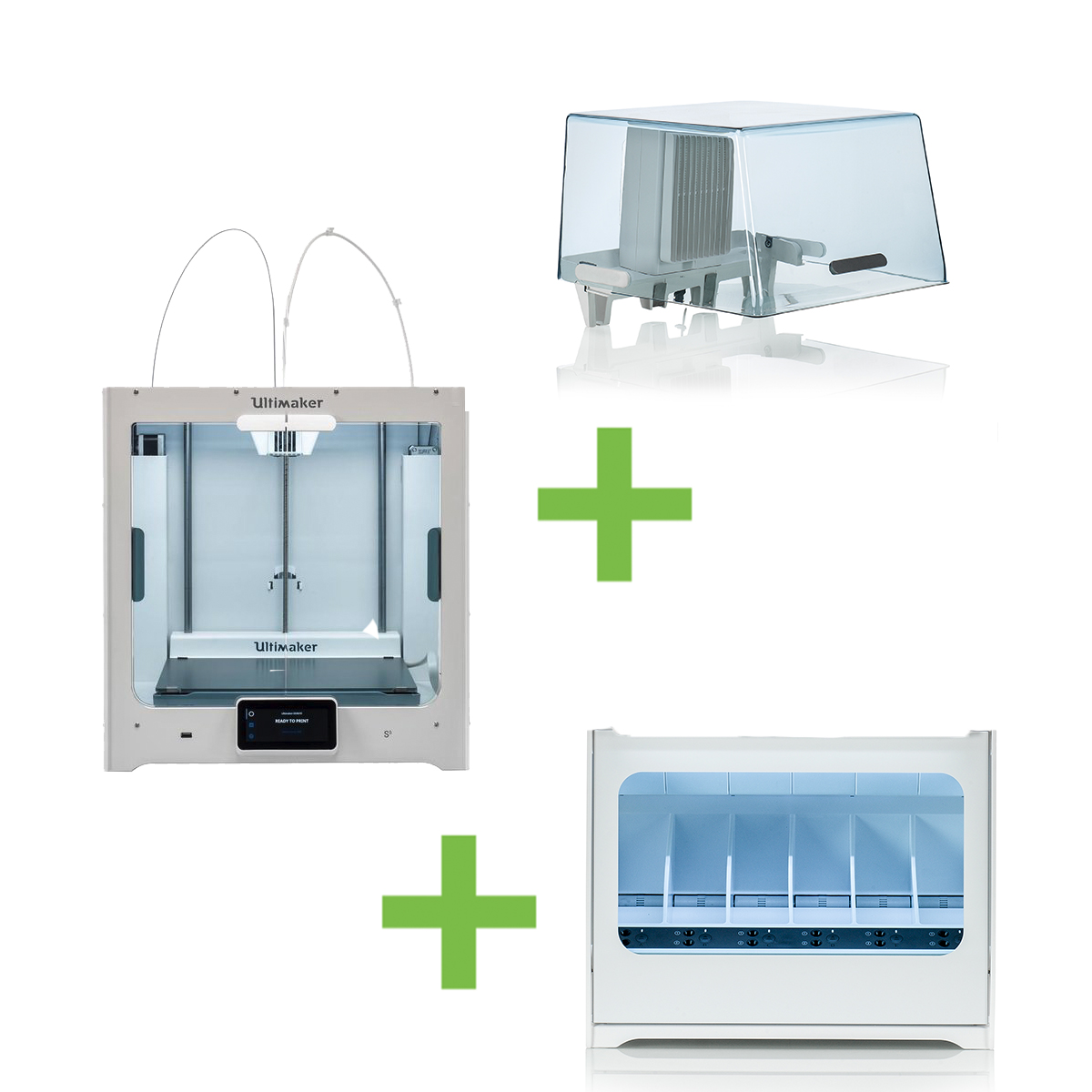UltiMaker S5 Pro Bundle inkl. Material Station und Air Manager